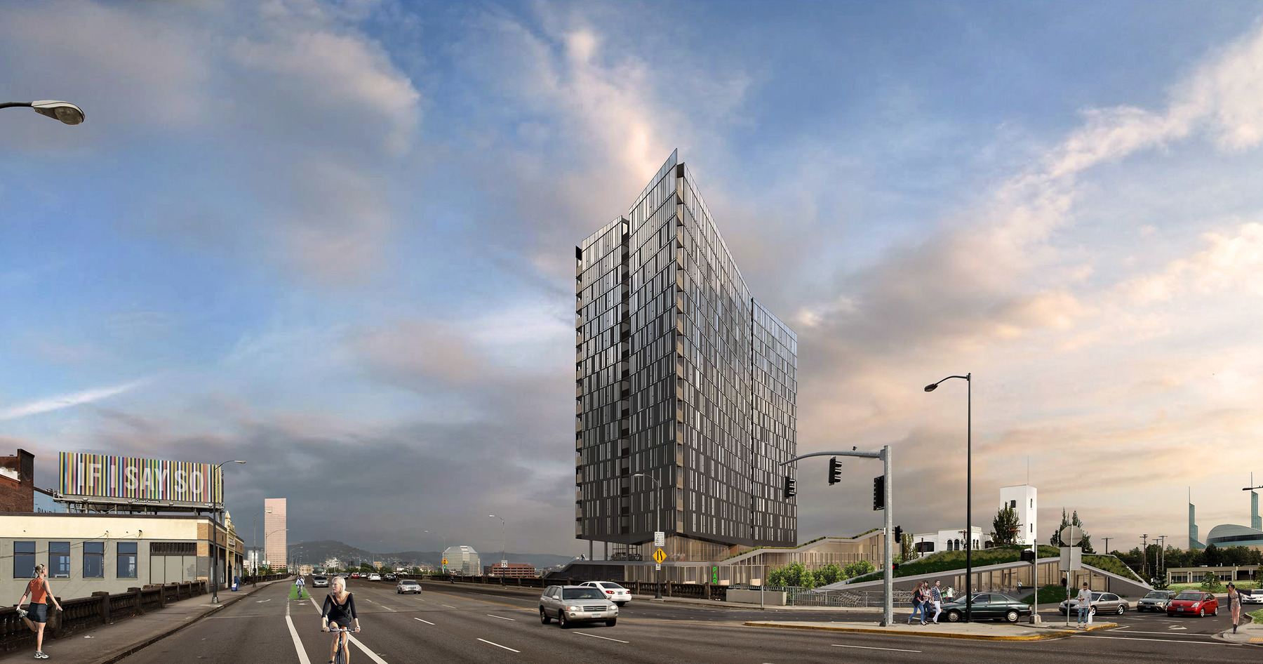 Yard is a 21-story mixed-use project with 284 apartments and ground ...