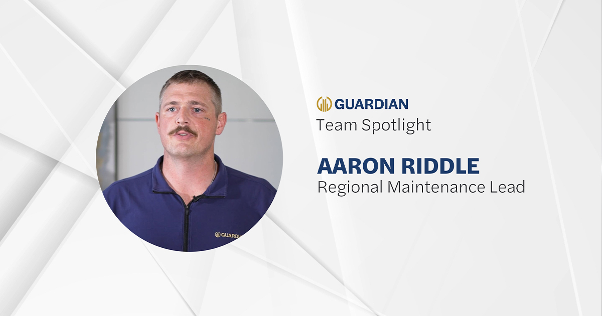 Team Spotlight on Aaron Riddle
